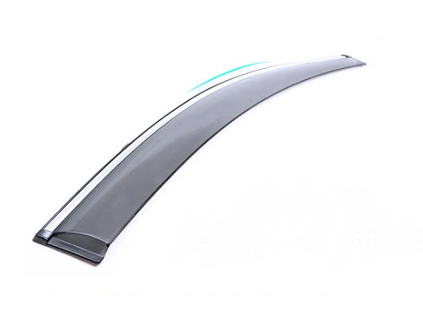 Mercedes-Benz GLC Chrome Trim Tinted Window Visors Set 4pc - Korean ...