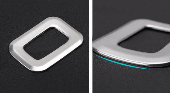 Mercedes-Benz GLC Silver Trunk Release Switch Surround Cover - Korean ...