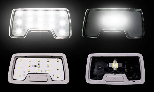 2015 + Sedona YP LED Interior Light Module Set - Korean Auto Imports