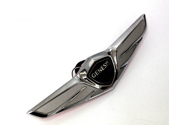 2017+ Genesis G80 LED Illuminated OEM Wing Badge - Korean Auto Imports