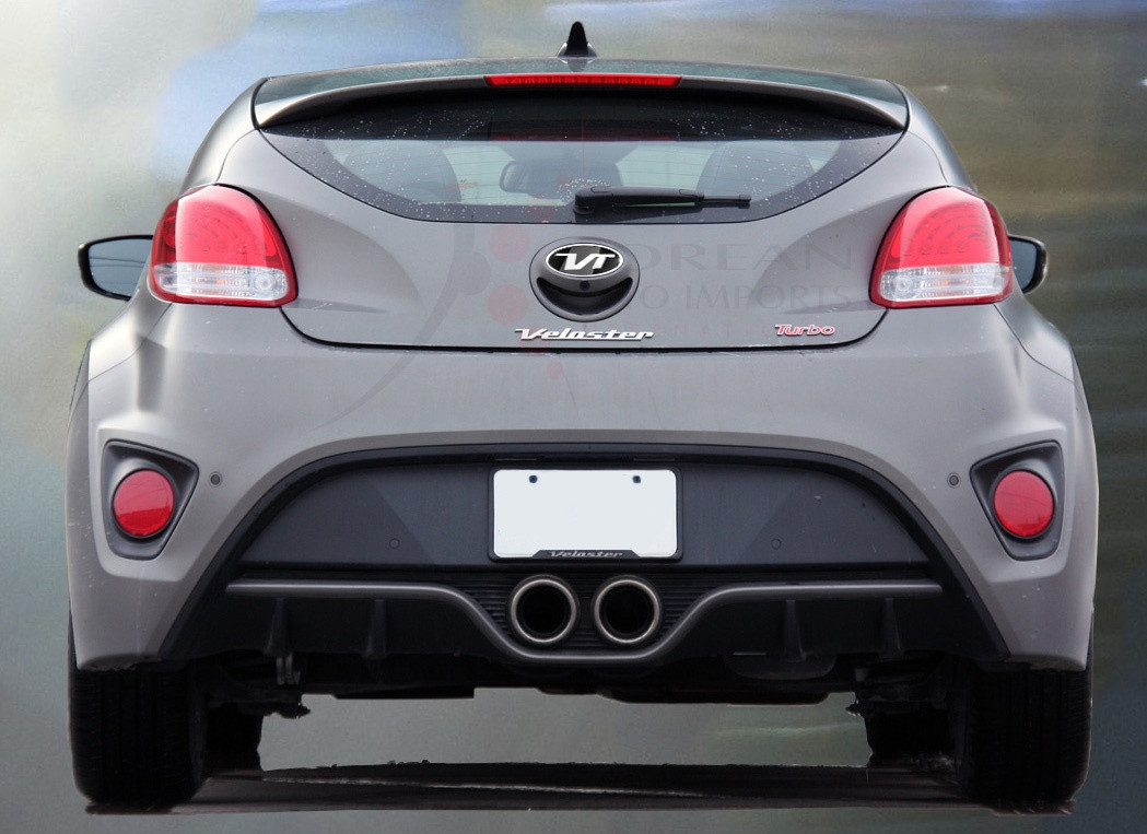 2018-2019 Veloster Loden "VT" Emblem Set 7pc - Korean Auto Imports