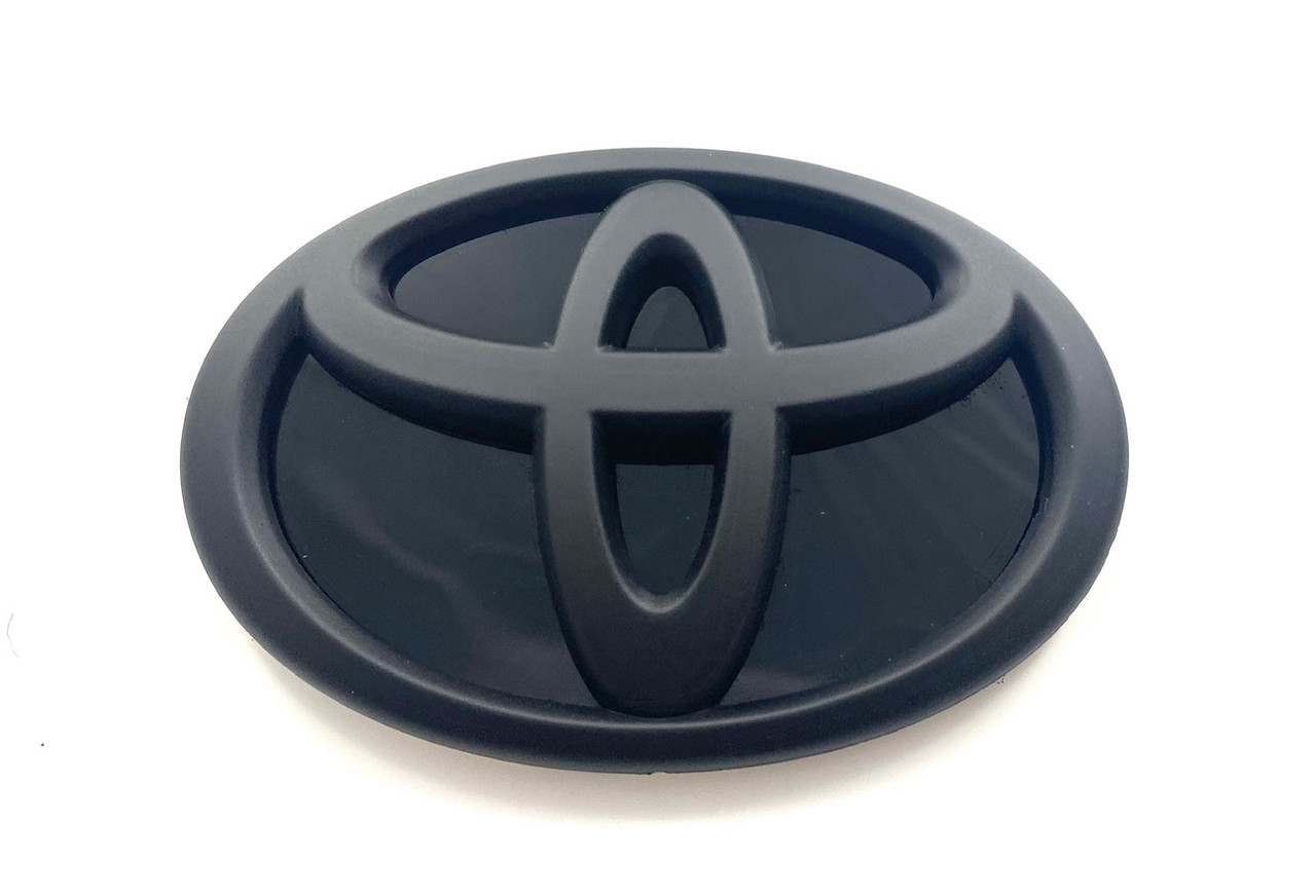 Black toyota emblems black toyota badge, black toyota logo custom ...