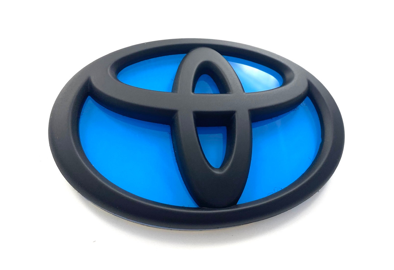 Black toyota emblems black toyota badge, black toyota logo custom ...