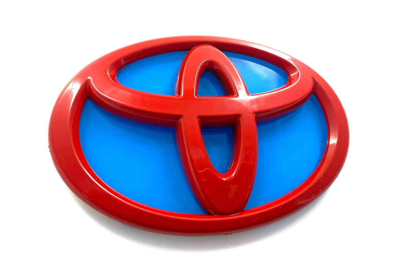 Black toyota emblems black toyota badge, black toyota logo custom ...