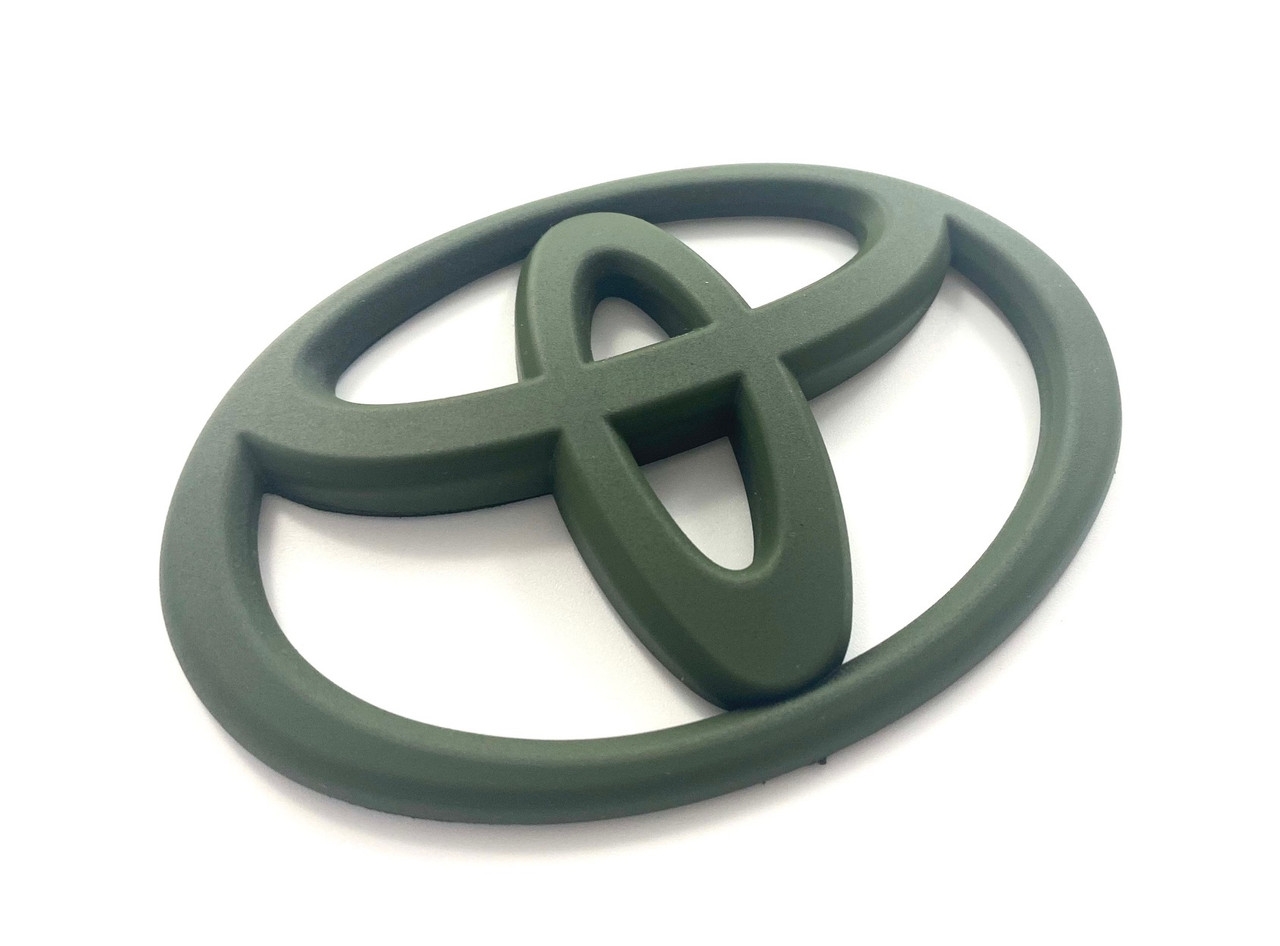 Black toyota emblems black toyota badge, black toyota logo custom ...