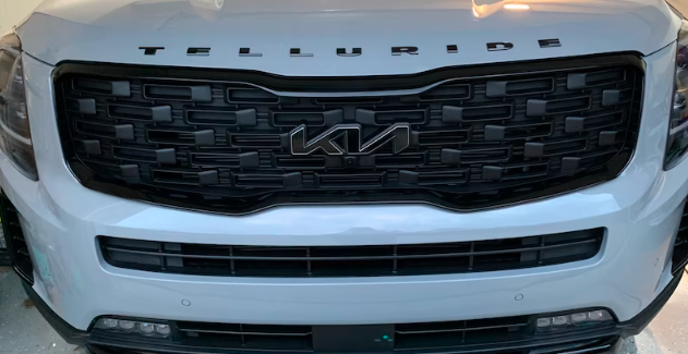 telluride black lettering emblem replacement nightfall oem badge front ...