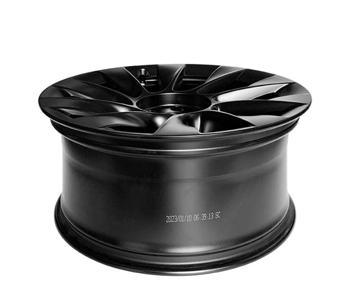 1188223-00-B model 3 y oem PPF black powder coated wheels rims genuine ...