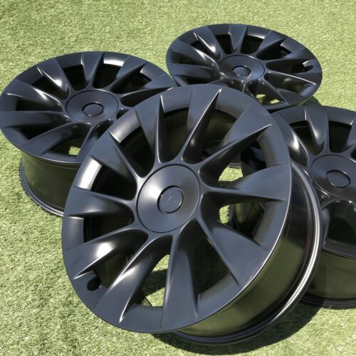 tesla satin matte black 20" wheels for hyundai ioniq6 ioniq 6 ioniq5 ...