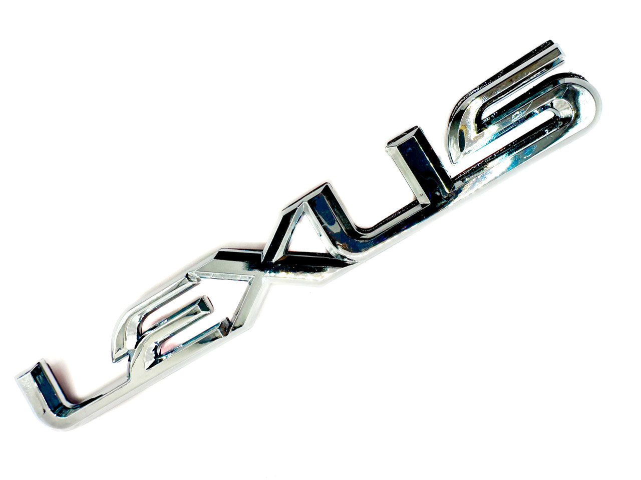 LEXUS letter emblem rear black chrome red green white gray gunmetal ...
