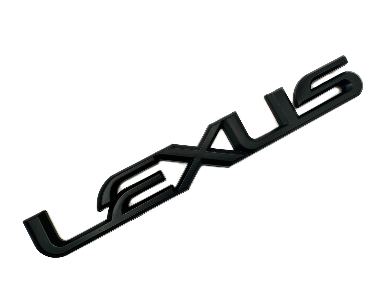 LEXUS letter emblem rear black chrome red green white gray gunmetal ...