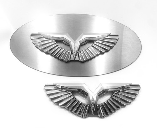 Hyundai palisade loden anzu t wing badge emblem set badge replacement ...