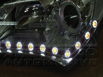 Genesis Coupe "Euro Style" LED Headlight Modules - Korean Auto Imports