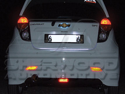 Chevy / Holden Spark LED Rear Bumper Lights - Korean Auto Imports
