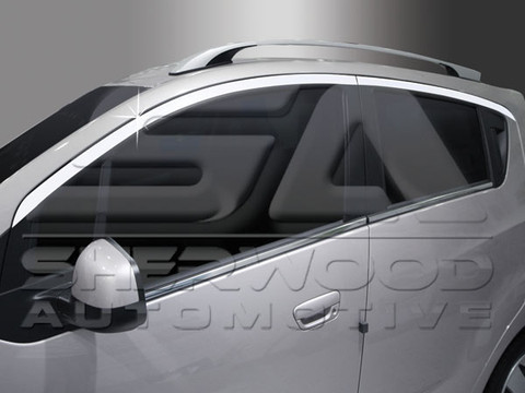 Chevy / Holden Spark FULL Chrome Window Surround Set 10pc - Korean Auto ...