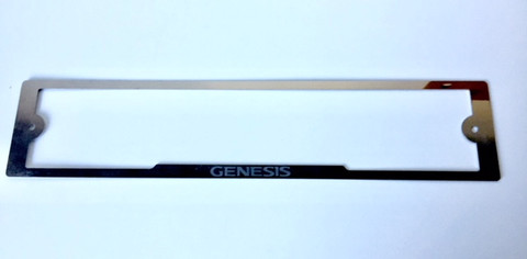 Genesis Metal European License Plate Frame (FREE SHIPPING)