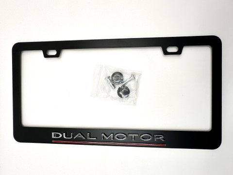 chrome performance red underline Dual motor tesla model 3 Y S X ...