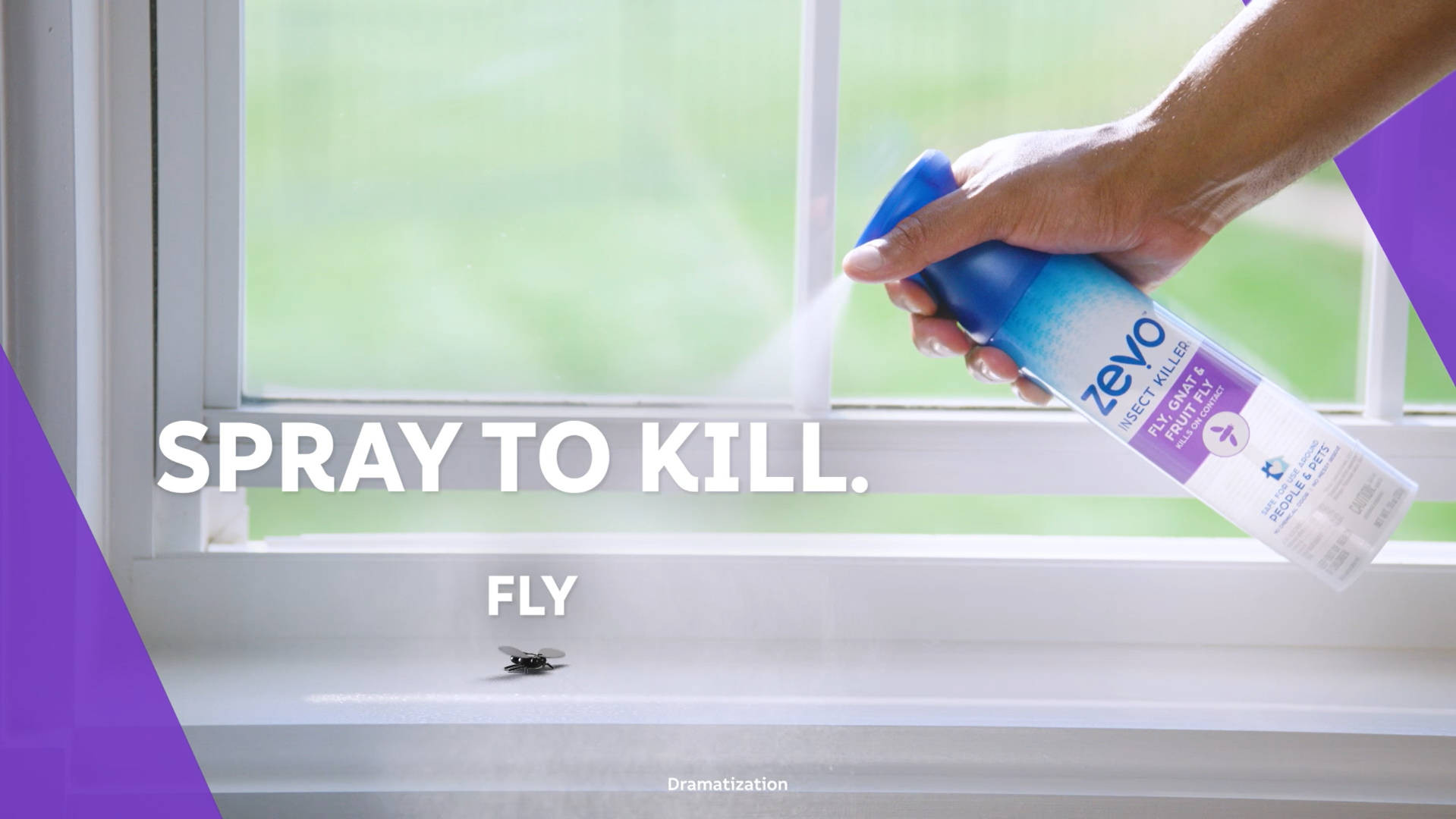 Zevo Flying Insect Killer - Fly, Gnat, & Fruit Fly 10oz