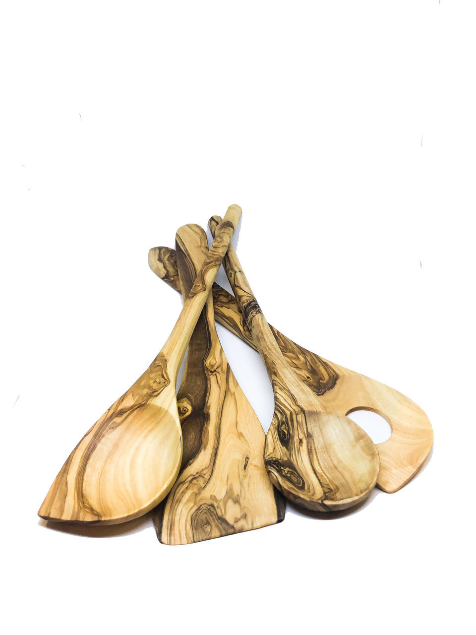 Olive Wood Corner Spoon | Best Selling Handcrafted Wooden Sp