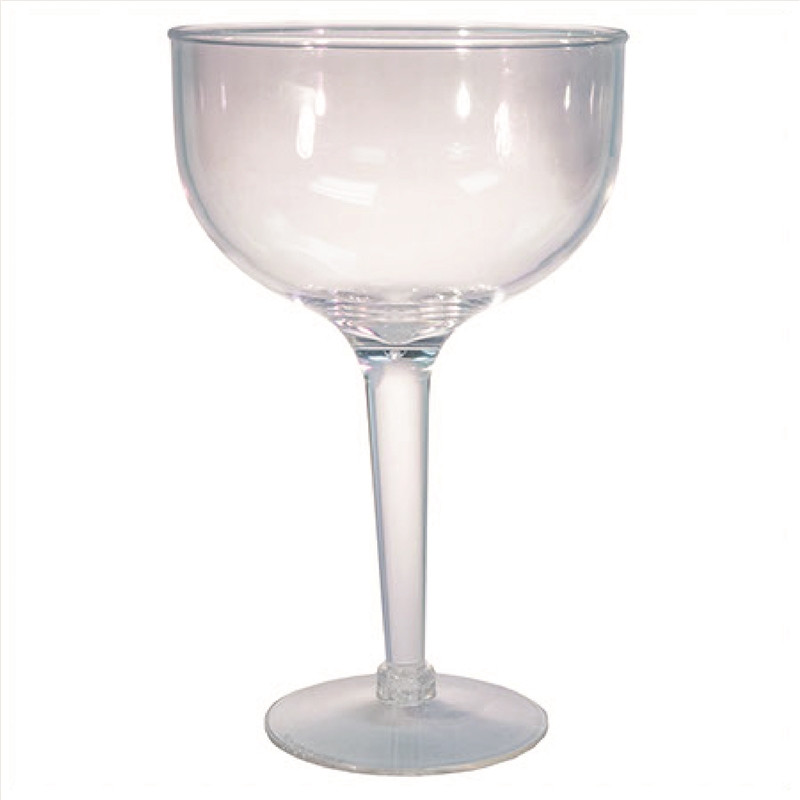 Plastic Large Margarita Glass