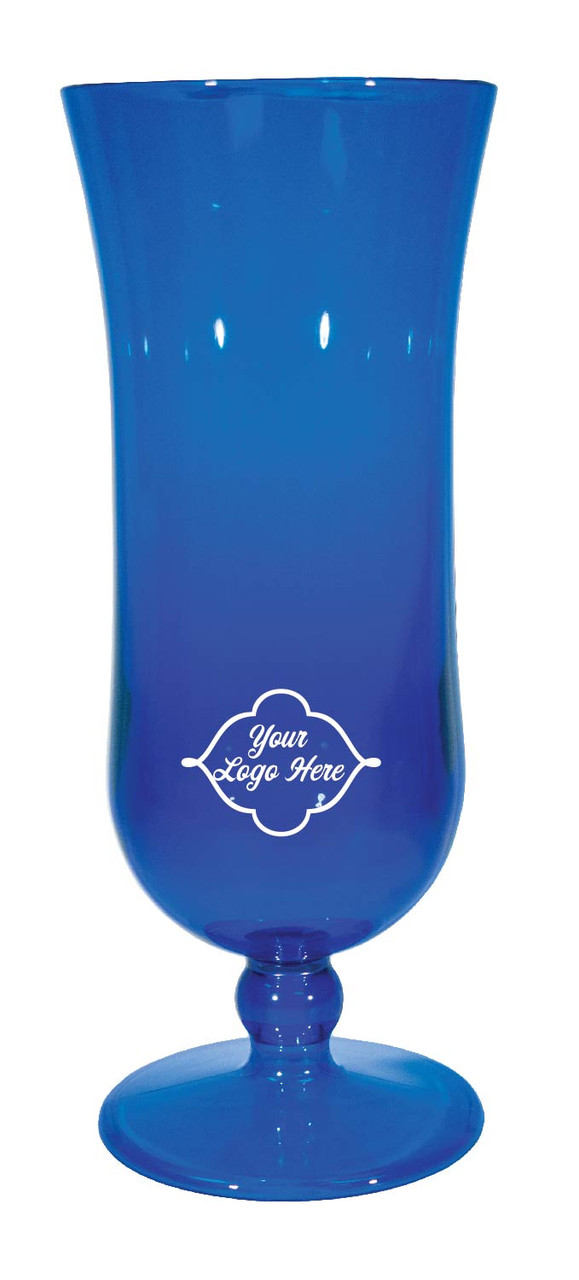 Plastic Hurricane Glasses Custom Printed
