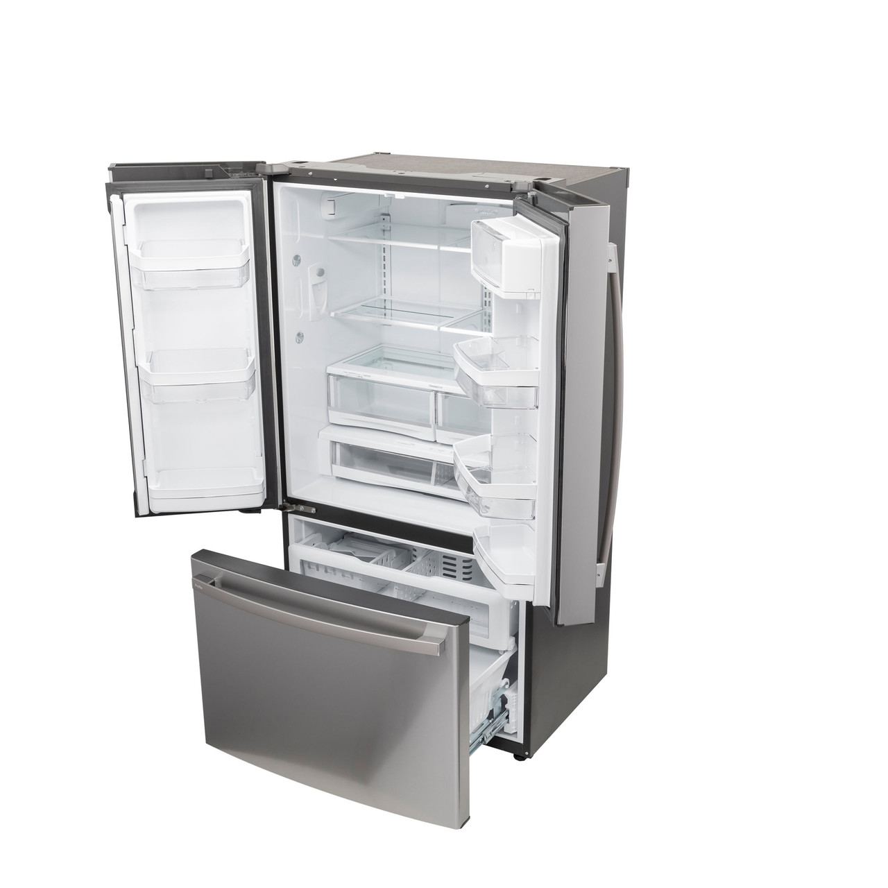 GE Profile™ ENERGY STAR® 23.1 Cu. Ft. Counter-Depth Fingerprint ...