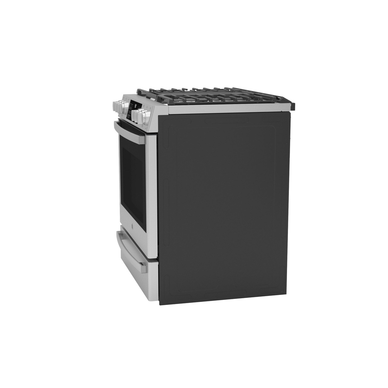 GE Profile™ 30" Smart Slide-In Front-Control Gas Fingerprint Resistant ...