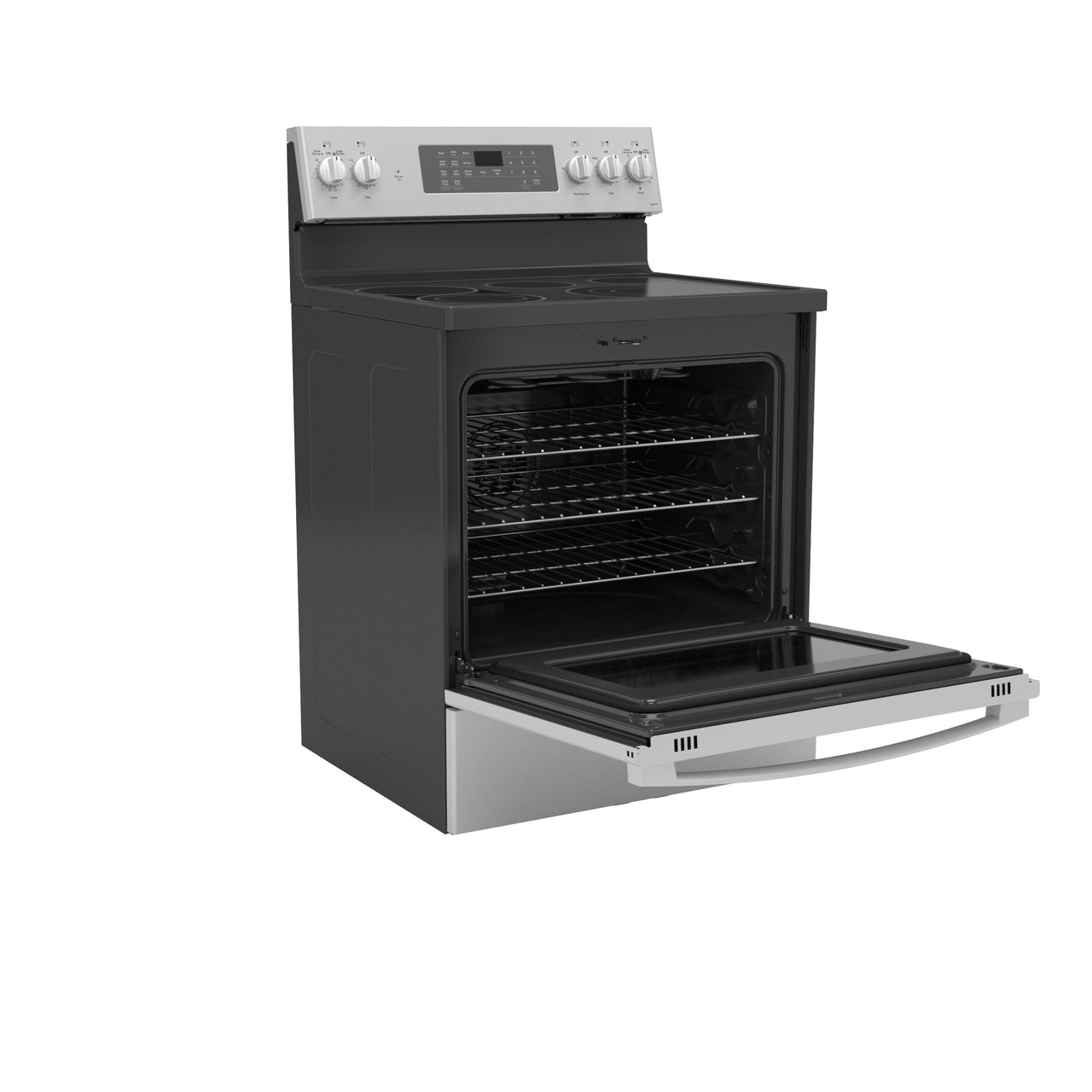 GE Profile™ 30" Smart Free-Standing Electric Convection Fingerprint ...