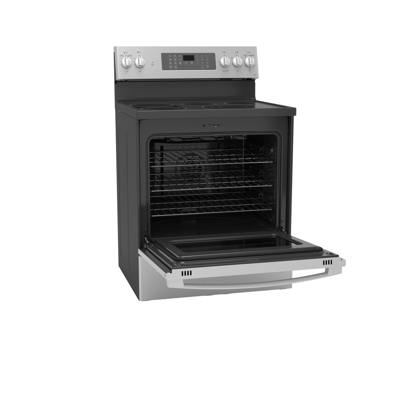 GE Profile™ 30" Smart Free-Standing Electric Convection Fingerprint ...