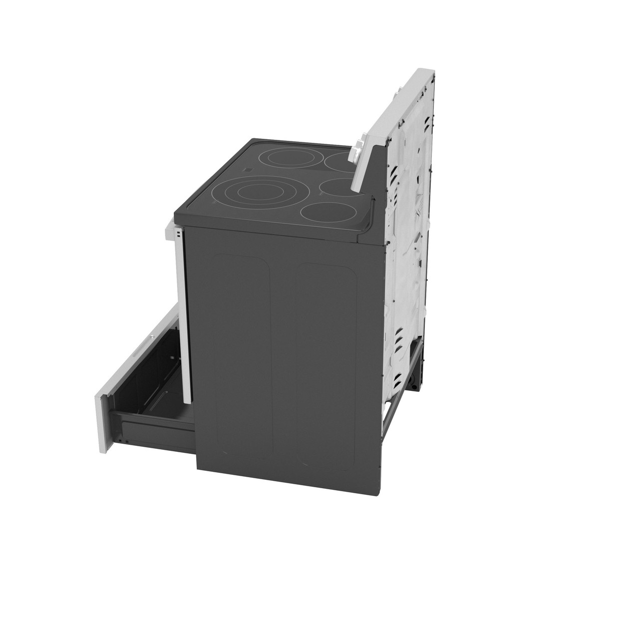 GE Profile™ 30" Smart Free-Standing Electric Convection Fingerprint ...