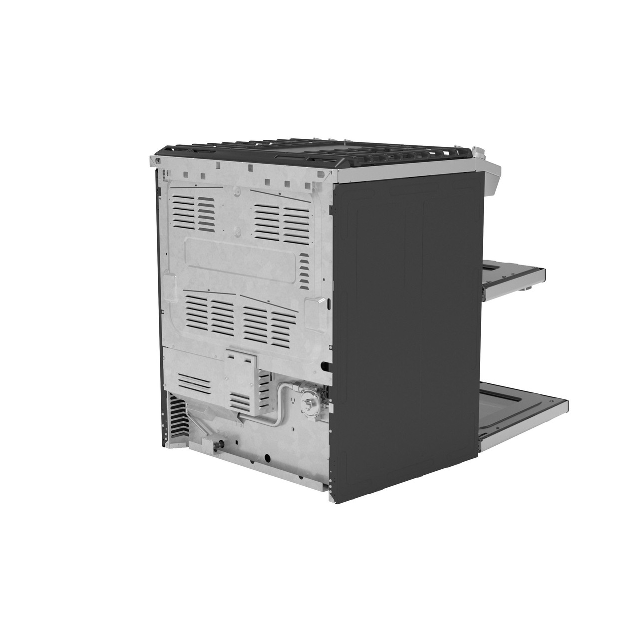 GE 30" Slide-In Front Control Gas Double Oven Range - JGSS86SPSS - GE ...