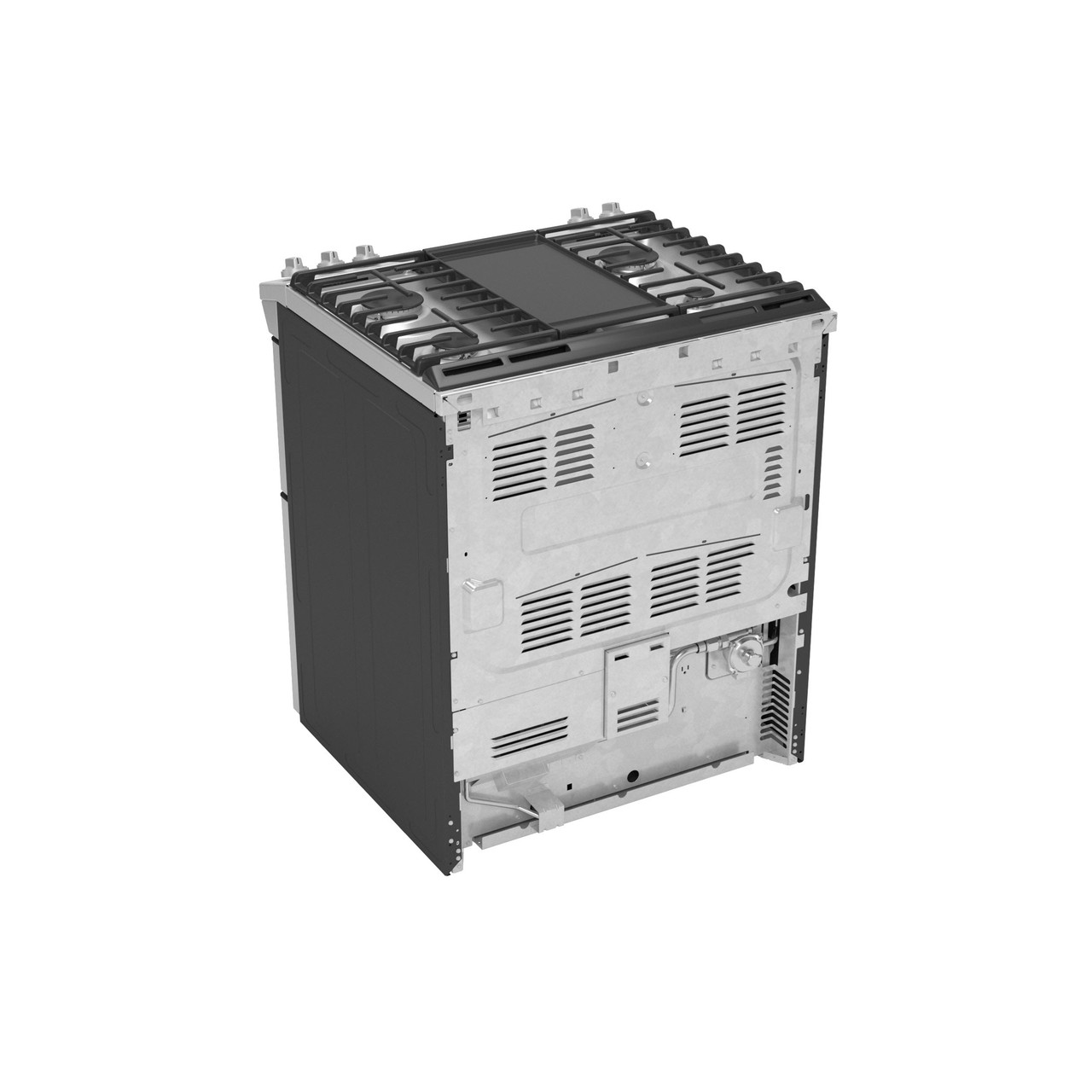 GE 30" Slide-In Front Control Gas Double Oven Range - JGSS86SPSS - GE ...
