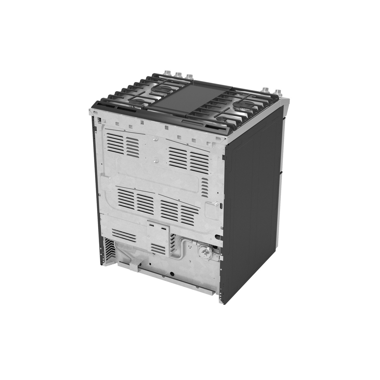 GE 30" Slide-In Front Control Gas Double Oven Range - JGSS86SPSS - GE ...