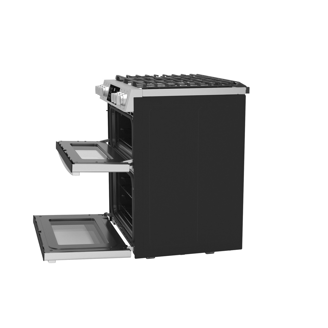GE Profile™ 30" Smart Slide-In Front-Control Gas Double Oven Convection ...