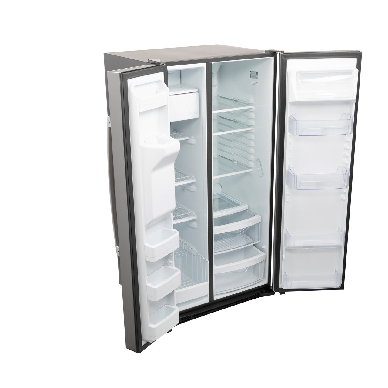 GE 25.3 Cu. Ft. Side-By-Side Refrigerator - GSS25GYPFS - GE Appliances