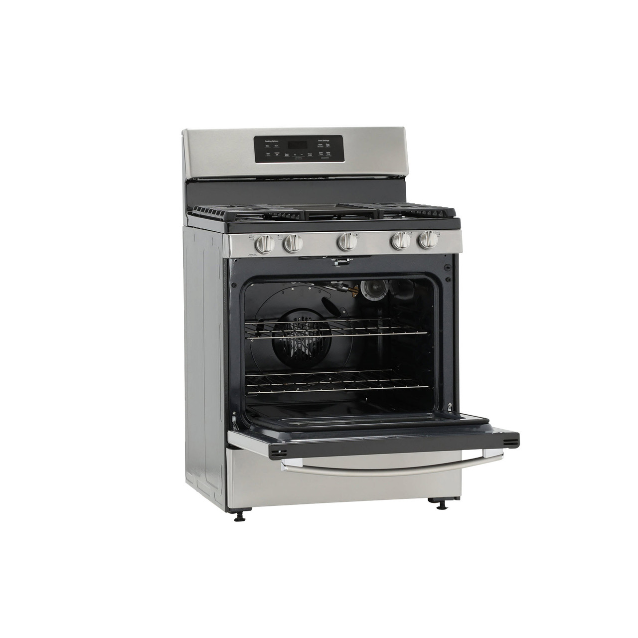 GE® 30" Free-Standing Gas Convection Range - JGB700SEJSS - GE Appliances
