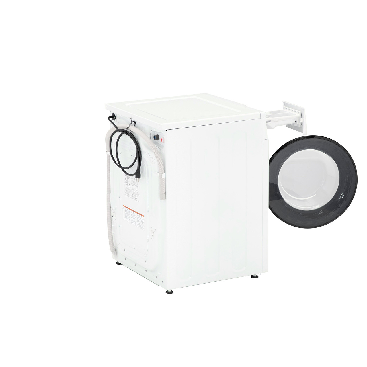 GE® ENERGY STAR® 24" 2.4 Cu. Ft. Front Load Washer with Steam ...