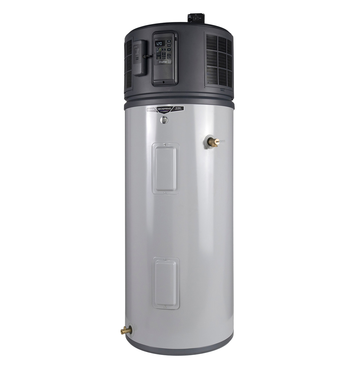 GE Profile™ GEOSPRING™ Smart Hybrid Heat Pump Water Heater 50-gallon ...