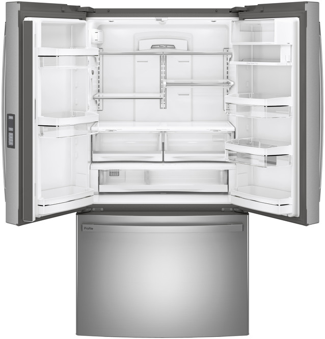 GE Profile™ ENERGY STAR® 23.1 Cu. Ft. Counter-Depth Fingerprint ...