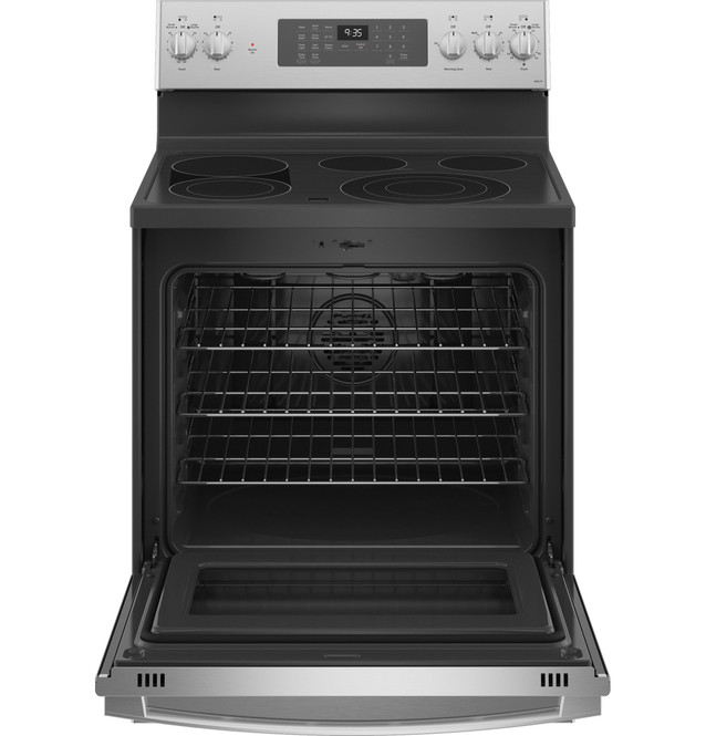 GE Profile™ 30" Smart Free-Standing Electric Convection Fingerprint ...