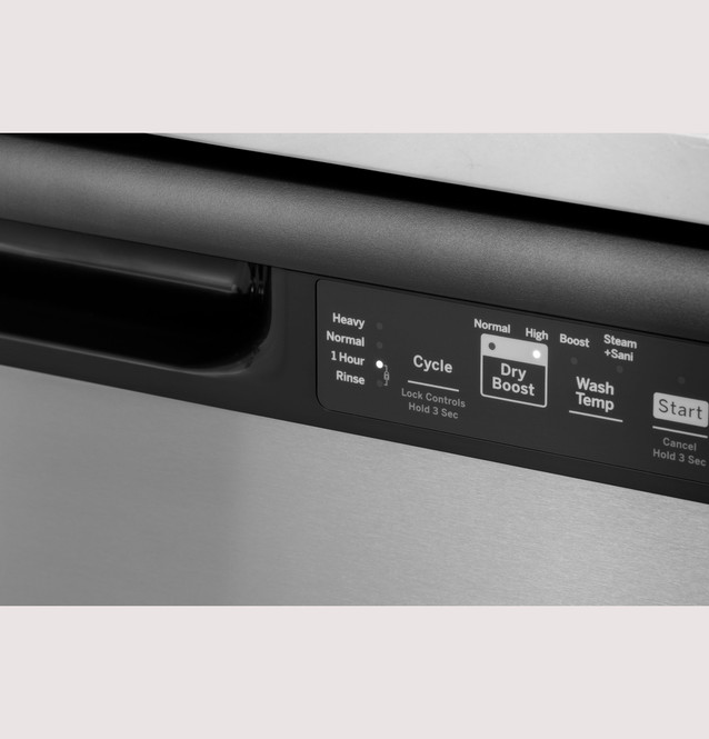 GE® ENERGY STAR® Dishwasher with Front Controls - GDF535PGRWW - GE ...