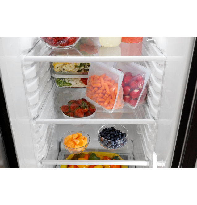 GE® 25.3 Cu. Ft. Side-By-Side Refrigerator - GSS25GGPBB - GE Appliances