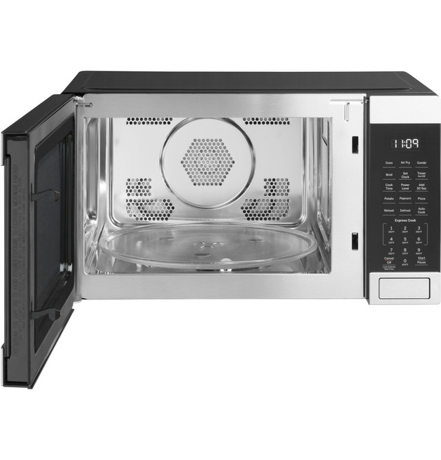 GE® 1.0 Cu. Ft. Capacity Countertop Convection Microwave Oven with Air ...