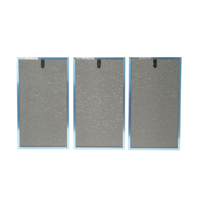 Charcoal odor and grease filters set of 3 WB02X10731 GE Appliances