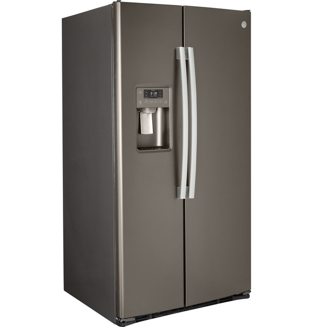 GE® 25.3 Cu. Ft. Side-By-Side Refrigerator - GSS25GMHES - GE Appliances