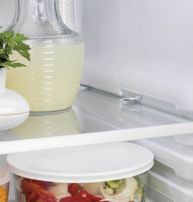 GE® 21.8 Cu. Ft. Counter-Depth Side-By-Side Refrigerator - GZS22IMNES ...