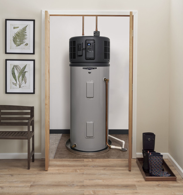 GE Profile™ GEOSPRING™ Smart Hybrid Heat Pump Water Heater 40-gallon ...