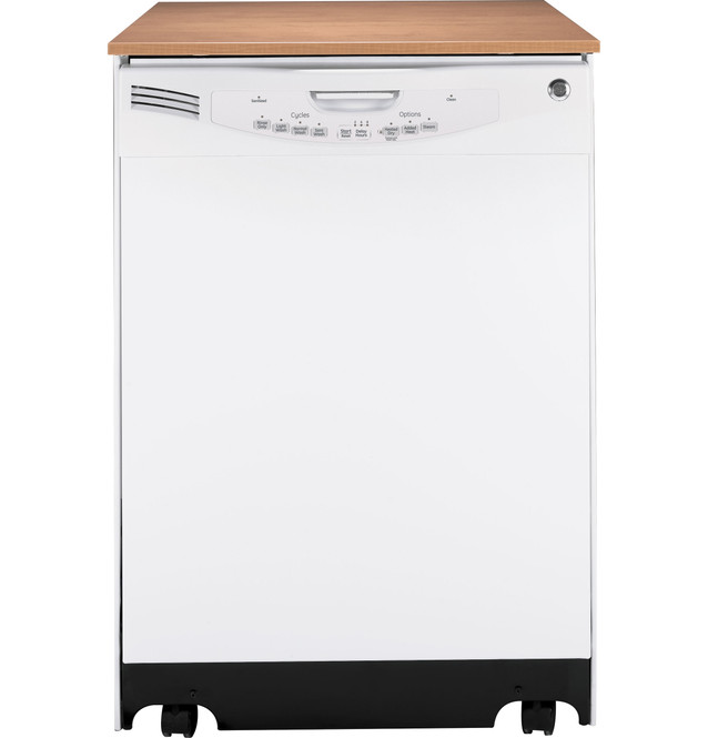 GE Convertible Portable Dishwasher GLC4400RWW GE Appliances