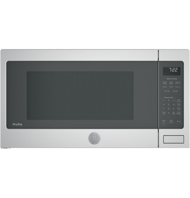 GE Profile™ 2.2 Cu. Ft. Countertop Sensor Microwave Oven - PES7227SLSS ...