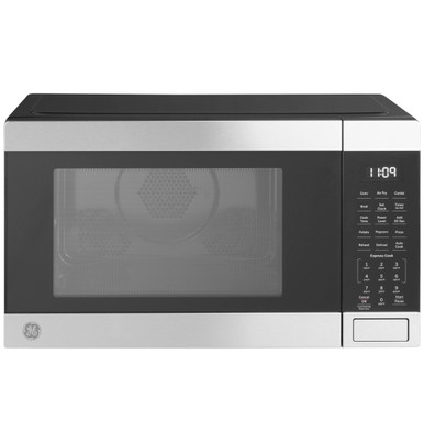GE® 1.0 Cu. Ft. Capacity Countertop Convection Microwave Oven with Air ...