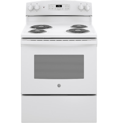 GE® ENERGY STAR® 30" Free-Standing Self-Clean Electric Range ...